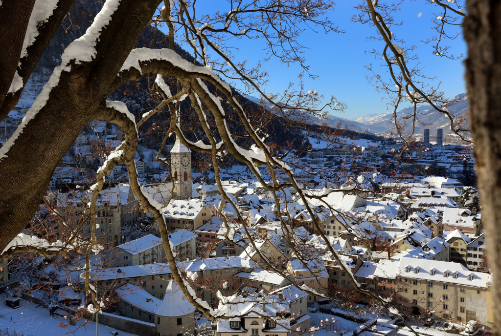 Alpenstadt Chur im Überblick | Graubünden Ferien
