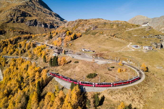 Voyages en train | Grisons Tourisme